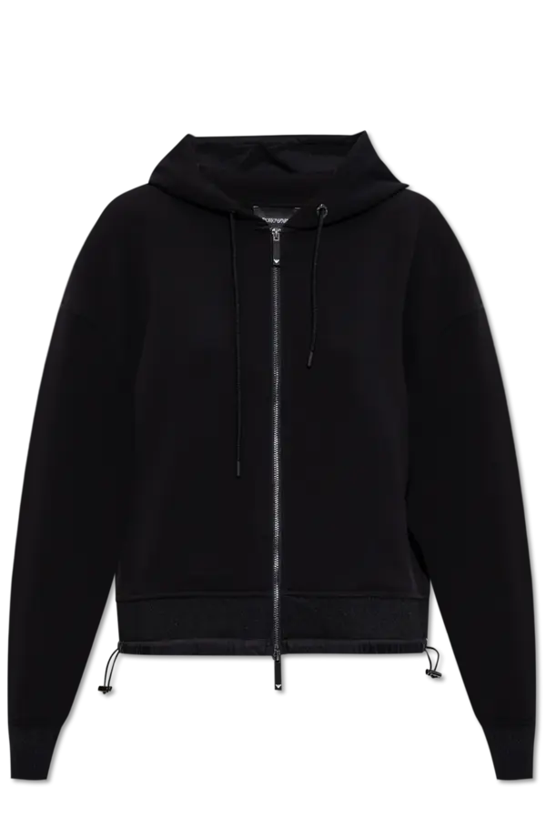 Emporio Armani Hooded Zip-up Sweatshirt