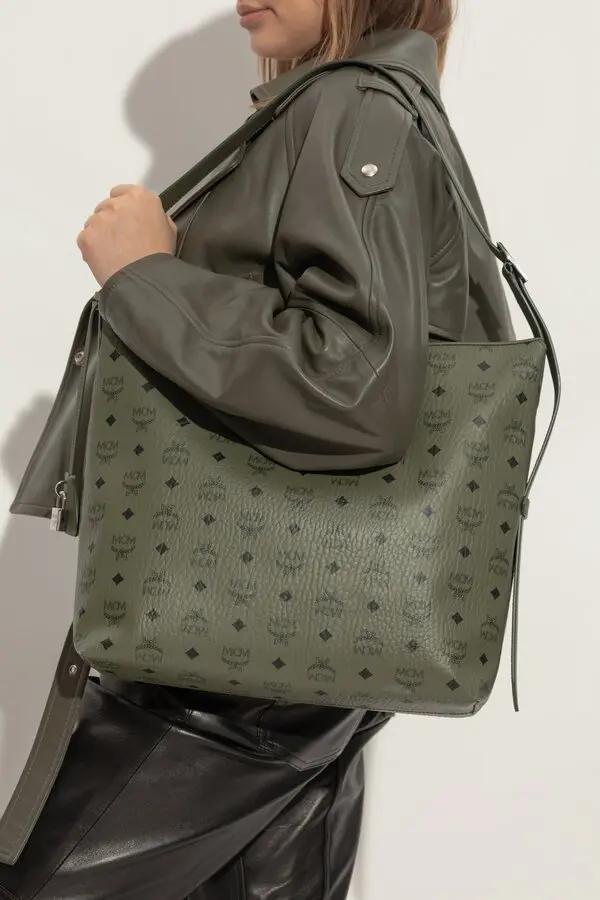 Mcm Aren Large Shoulder Bag