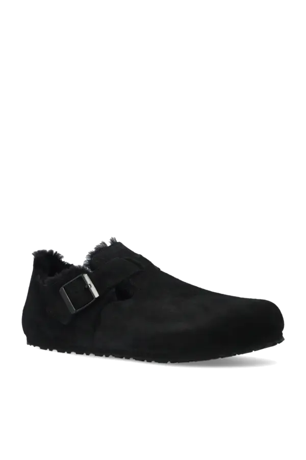 BIRKENSTOCK London Suede Shoes - Black