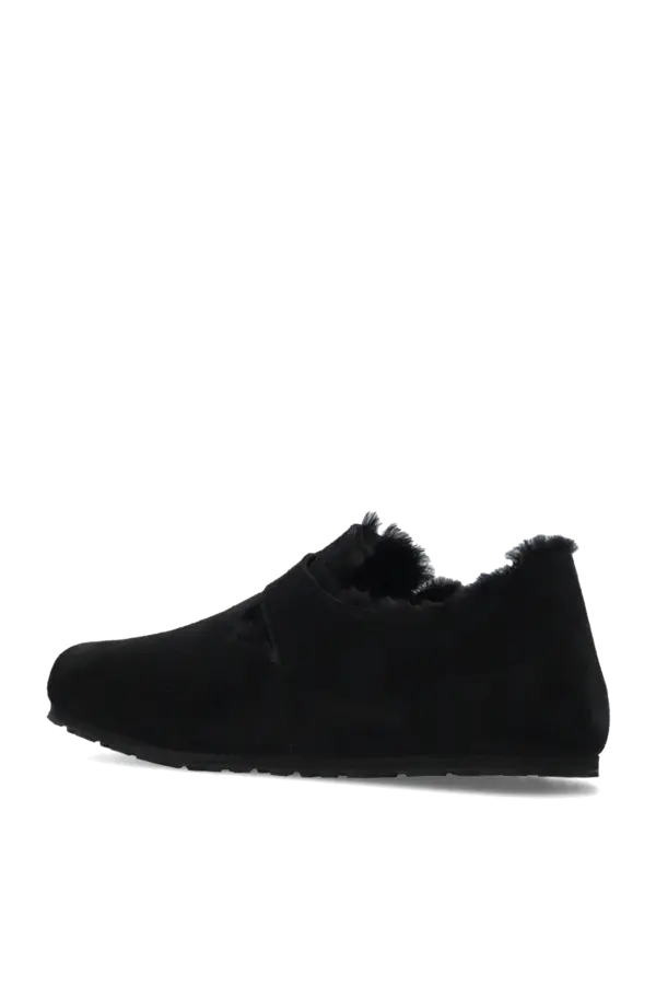 BIRKENSTOCK London Suede Shoes - Black