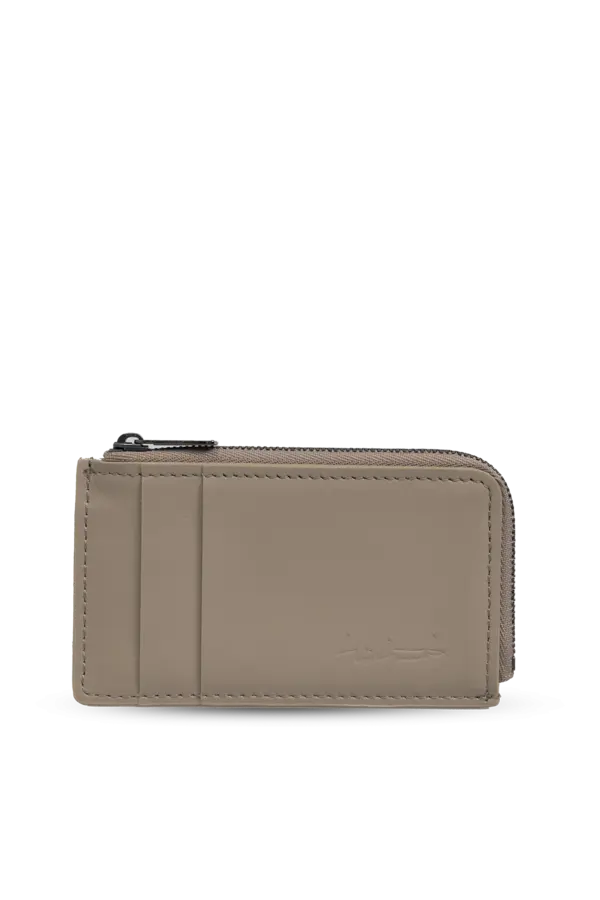 Yohji Yamamoto Card Case From The Discord Collection - Beige