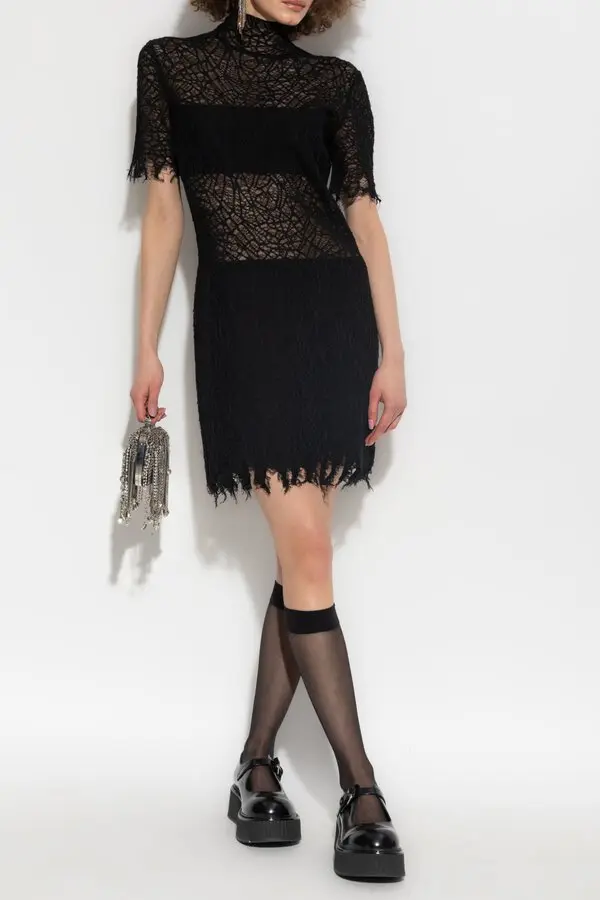 Alexander McQueen Lace Mini Dress