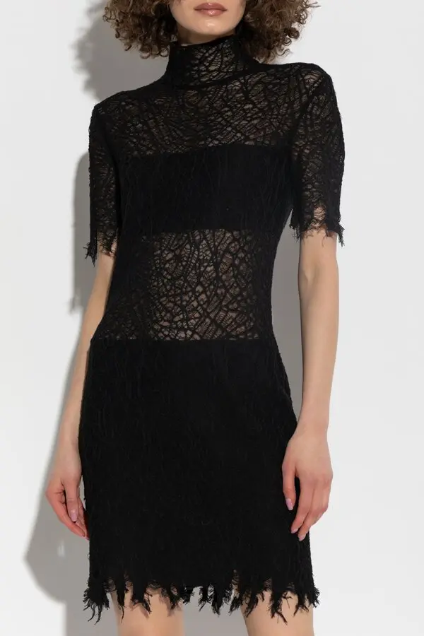 Alexander McQueen Lace Mini Dress