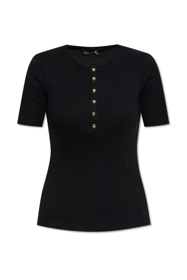 ANINE BING Alessia Ribbed Top