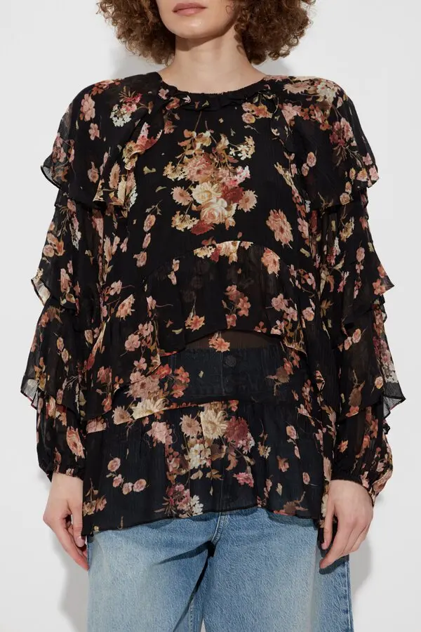 ALLSAINTS Lissie Top - Black