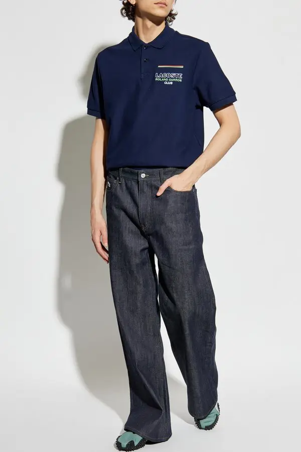 Lacoste Jeans With Logo