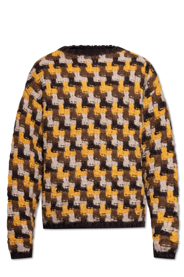 Moncler Apres-ski Geometric Pattern Sweater - Multicolour
