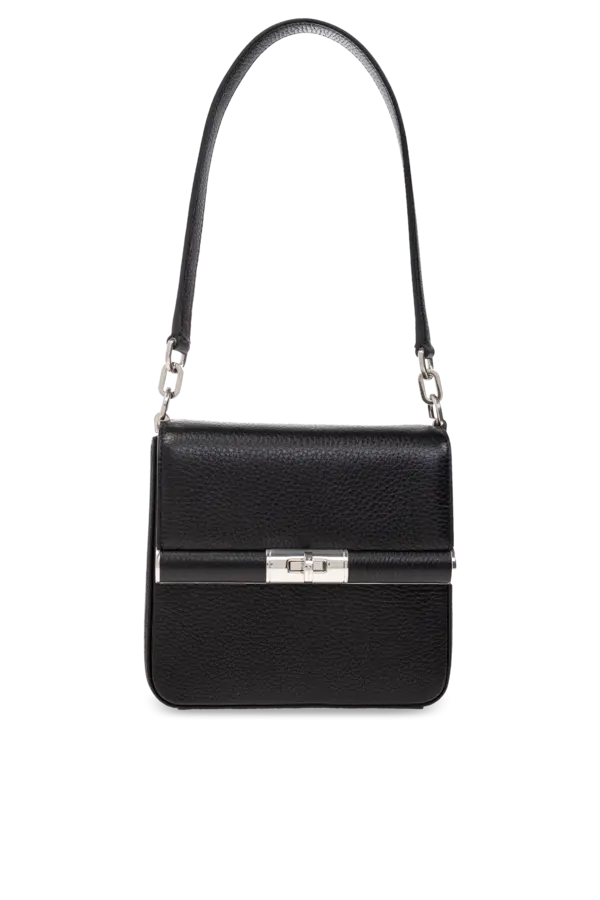 Dolce & Gabbana Leather Shoulder Bag - Black