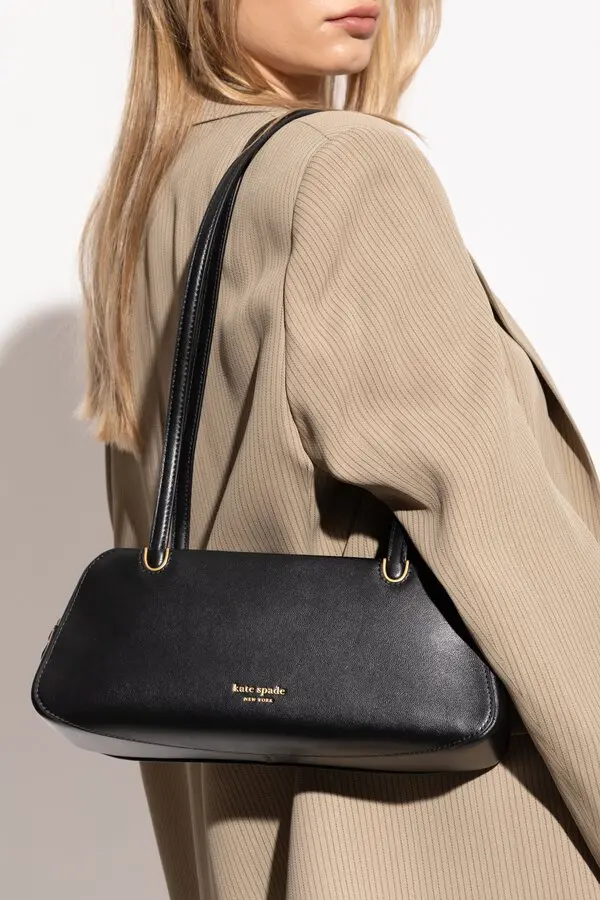 Kate Spade New York Leather Shoulder Bag - Black