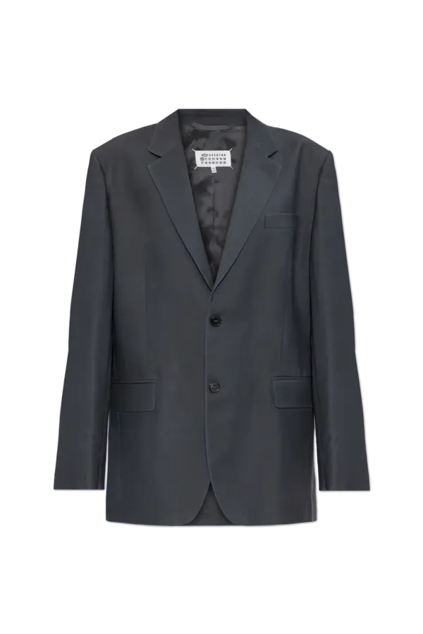 MAISON MARGIELA Wool Blazer - Grey
