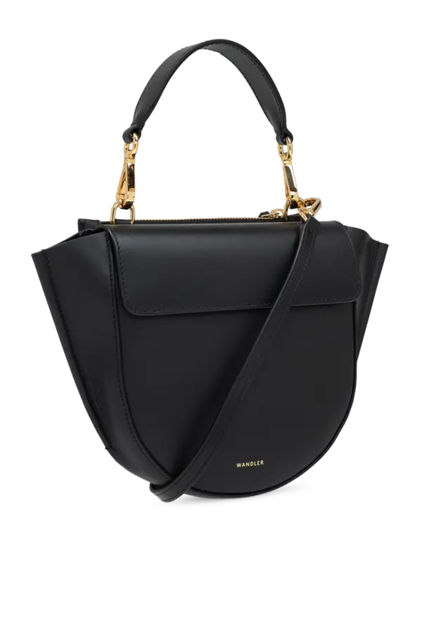 WANDLER Hortensia Shoulder Bag - Black