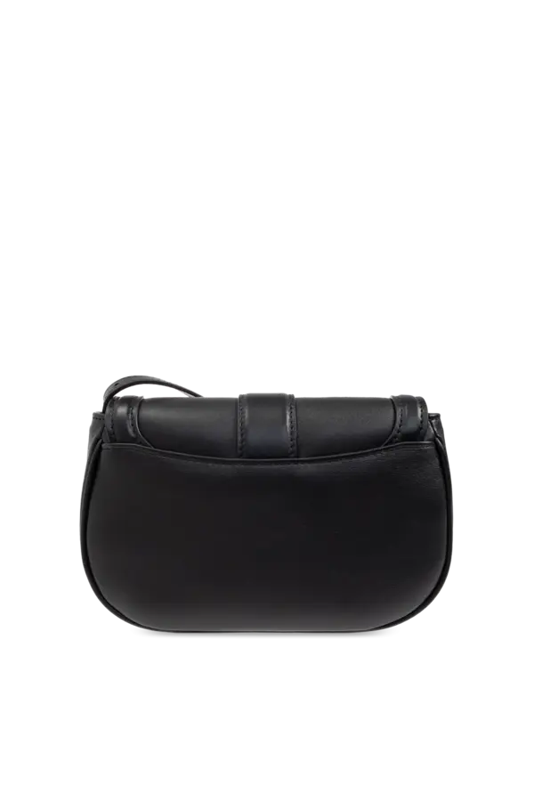Alexander McQueen Leather Mini T-bar Satchel - Black