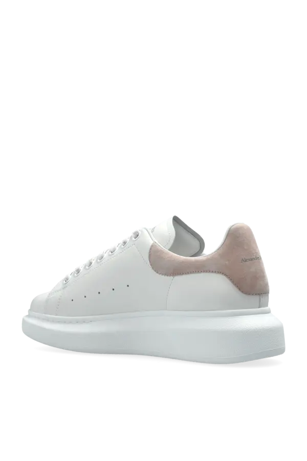 Alexander McQueen Leather Sneakers - White