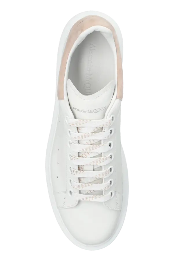 Alexander McQueen Leather Sneakers - White