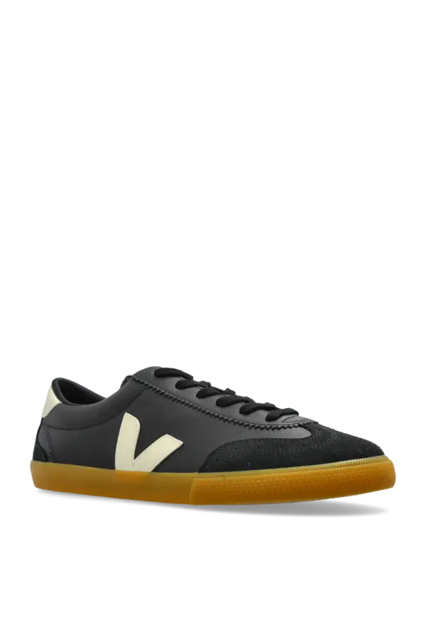 VEJA Volley O.t. Leather Sneakers - Black