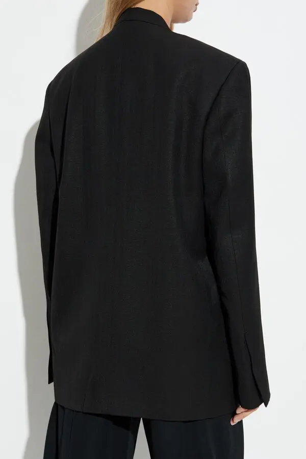 JIL SANDER Blazer With Silk Trim
