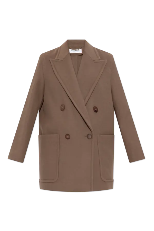 Max Mara Deletta Wool-cashmere Short Coat