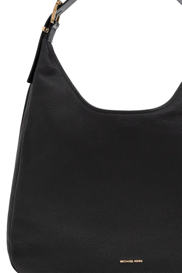 Michael Kors Leather Shoulder Bag - Black