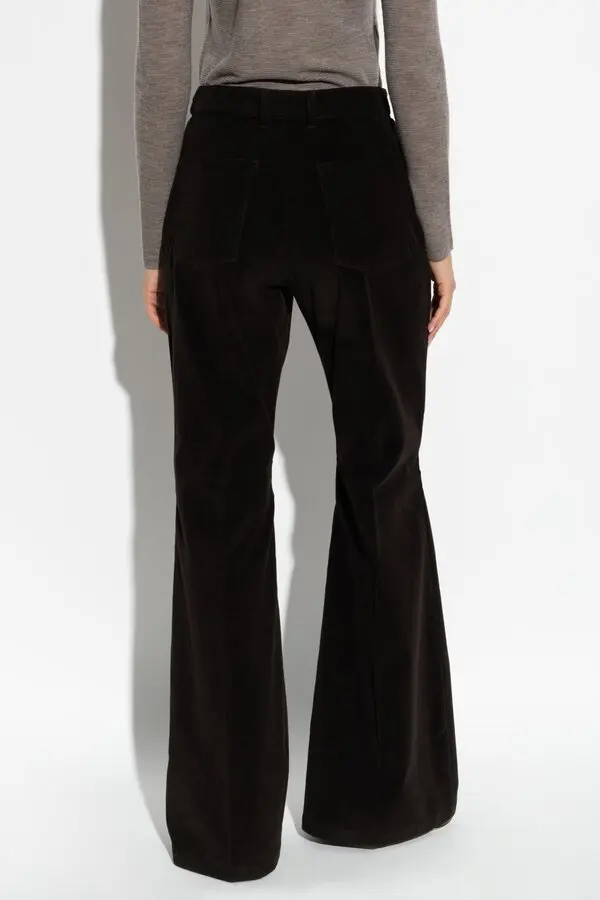 FERRAGAMO Corduroy Trousers - Brown