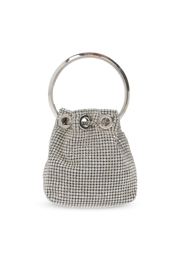 JIMMY CHOO Bon Bon Bucket Bag - Silver