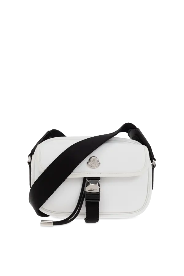 Moncler Shoulder Bag With Adjustable Strap - White