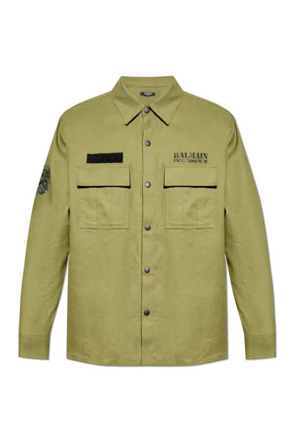 Balmain Shirt With Logo