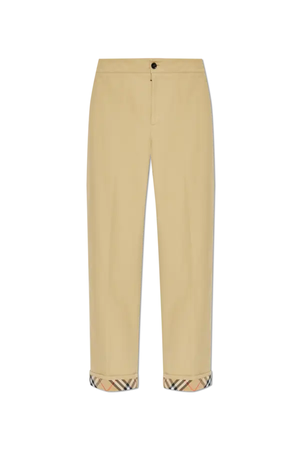 Burberry Creased Trousers
