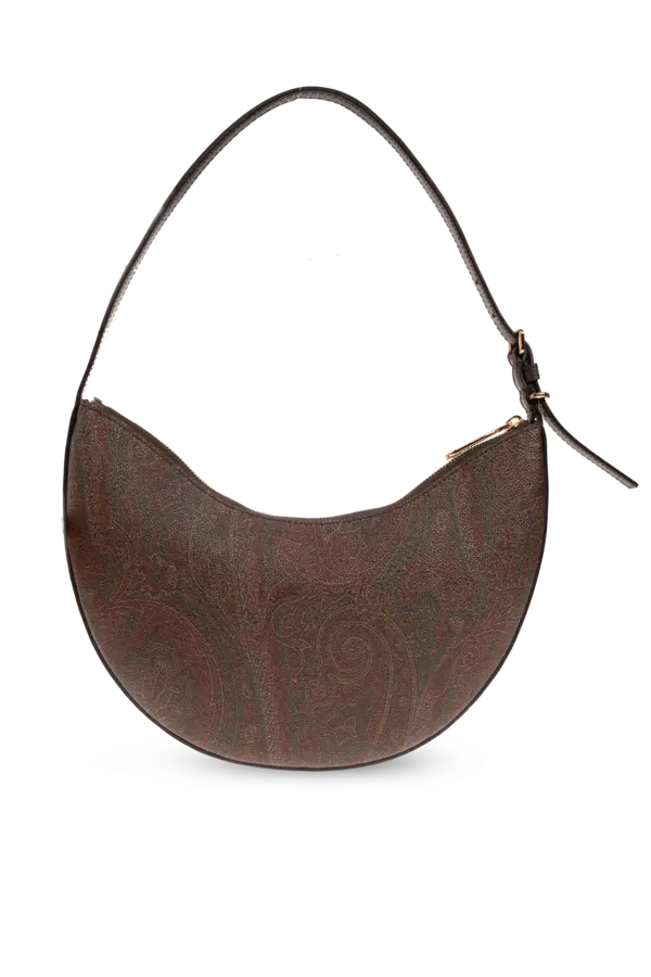 Etro Paisley Coated Canvas Hobo Bag - Multicolour