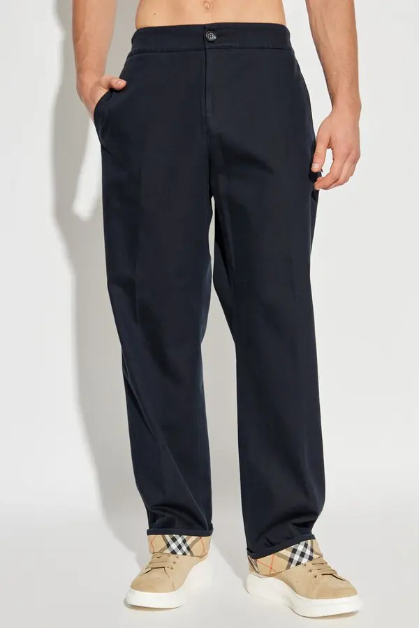 Burberry Creased Trousers