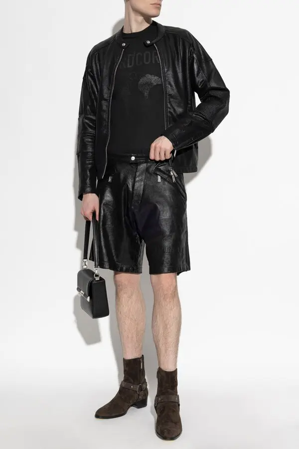 Dsquared2 Waxed Cotton Shorts