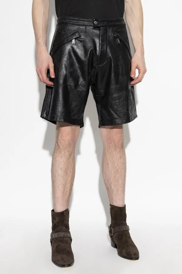Dsquared2 Waxed Cotton Shorts
