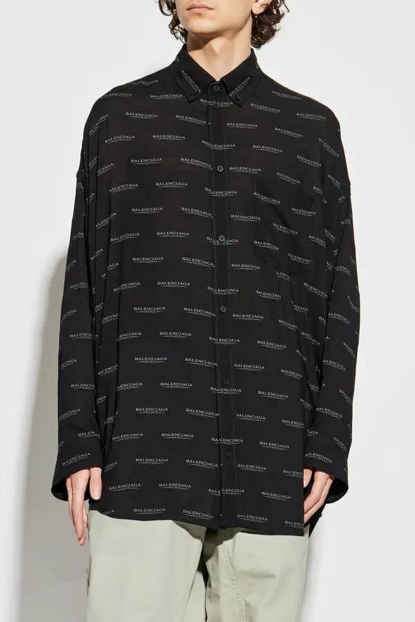 Balenciaga Shirt With Monogram