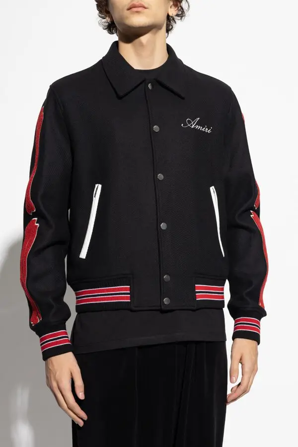 Amiri Embroidered Logo Jacket
