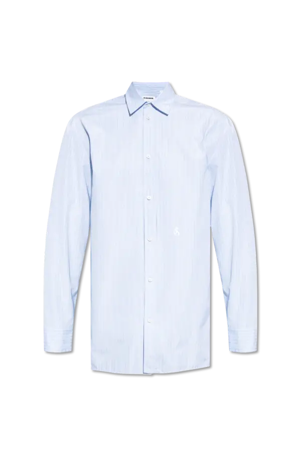 JIL SANDER Cotton Shirt With Logo