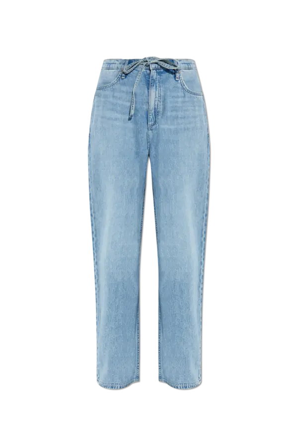 Rag & Bone Wide-leg Jeans With Belt
