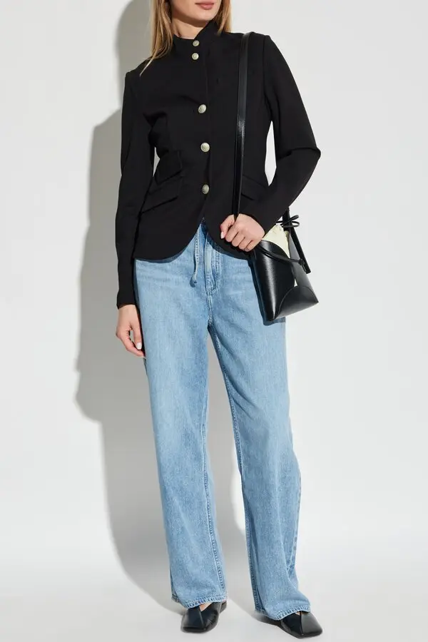Rag & Bone Wide-leg Jeans With Belt