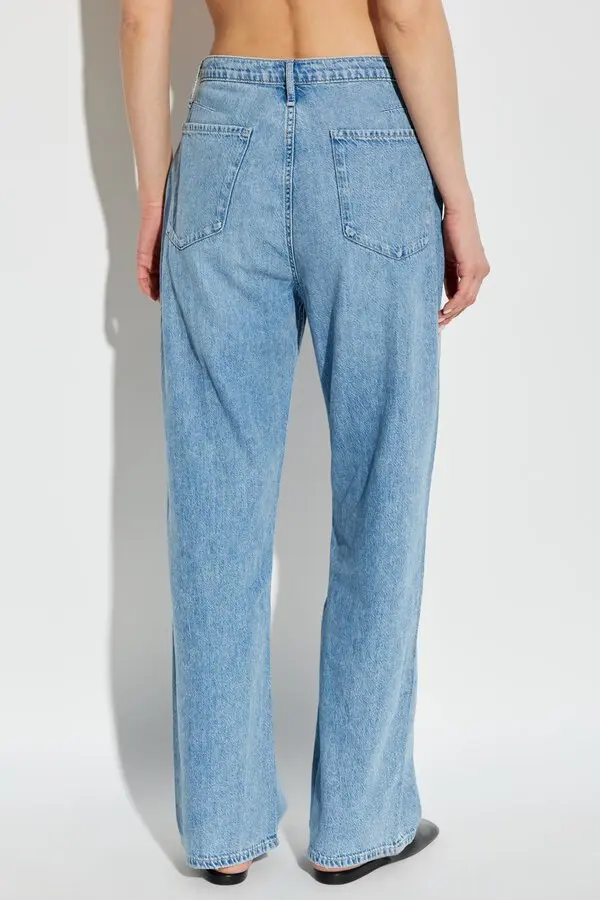 Rag & Bone Wide-leg Jeans With Belt