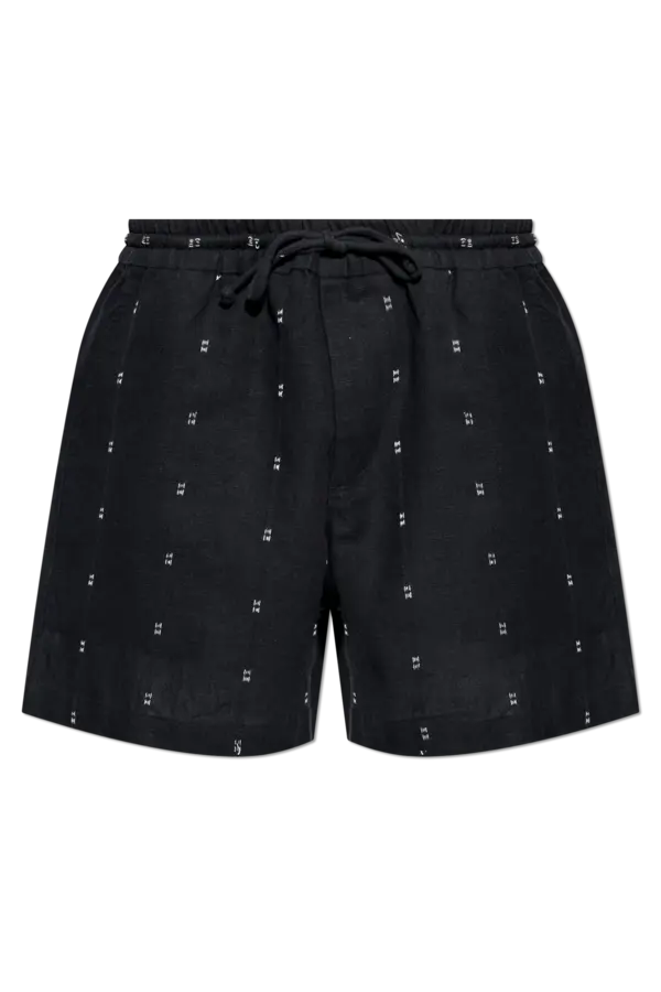 Rag & Bone Cotton-linen Blend Shorts
