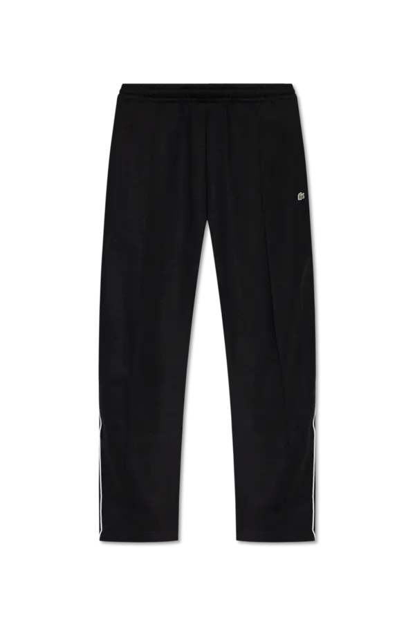 Lacoste Sweatpants With Logo - Black
