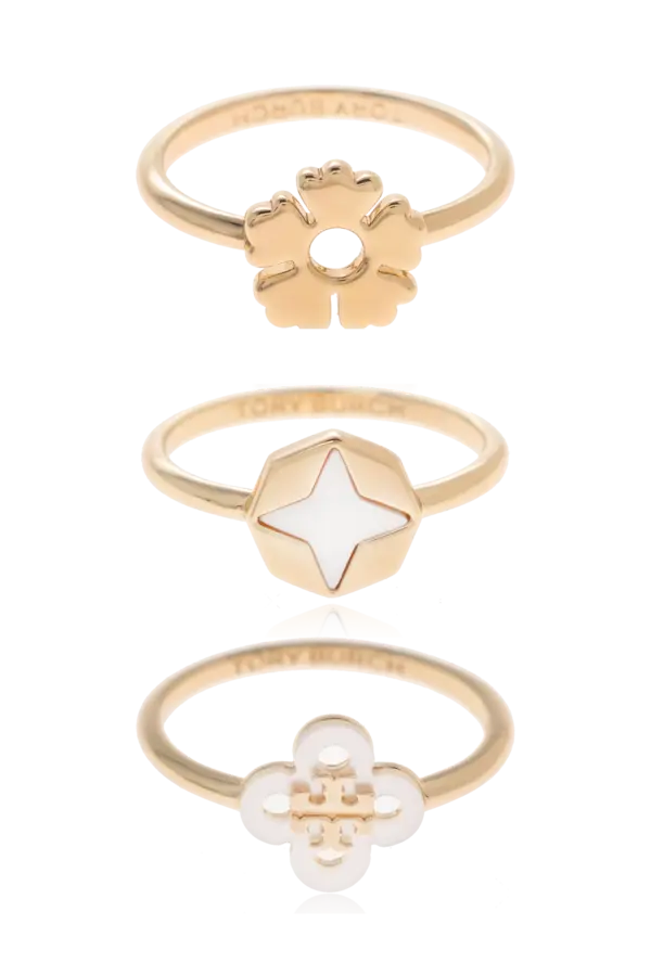 Tory Burch Tone Ring Set - Gold