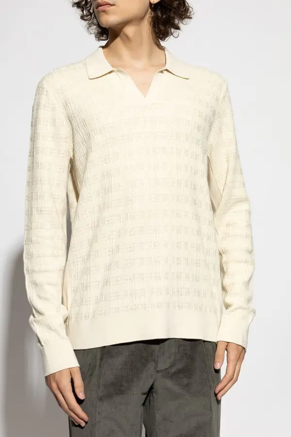 Rag & Bone Long Sleeve Polo