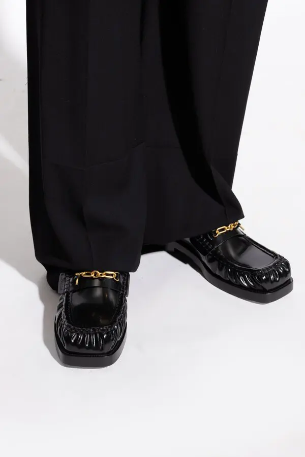 Balmain Leather Loafers