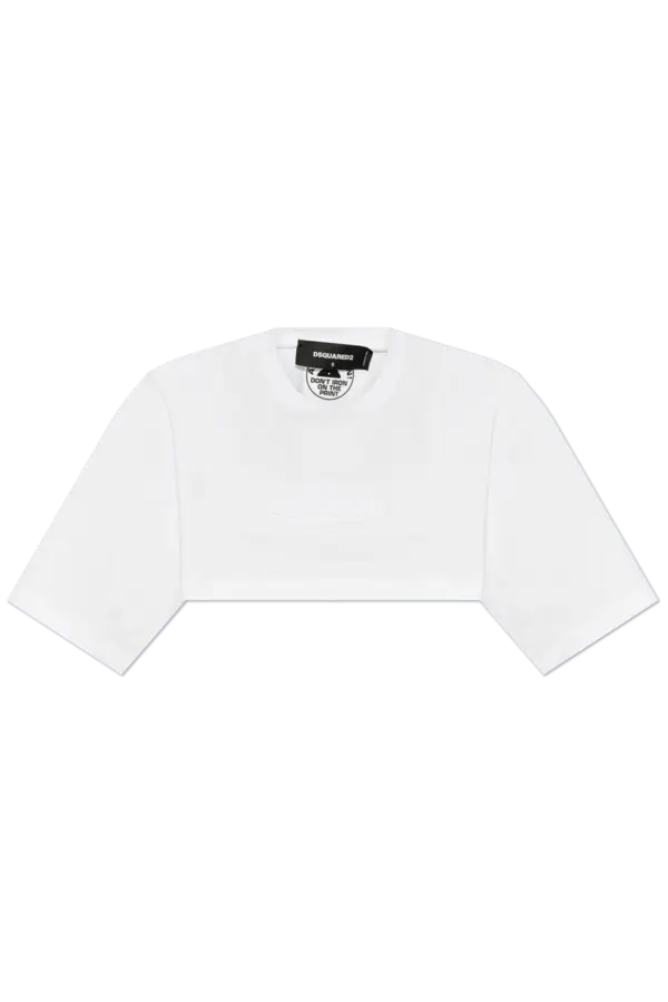 Dsquared2 Short Loose-fit T-shirt - White