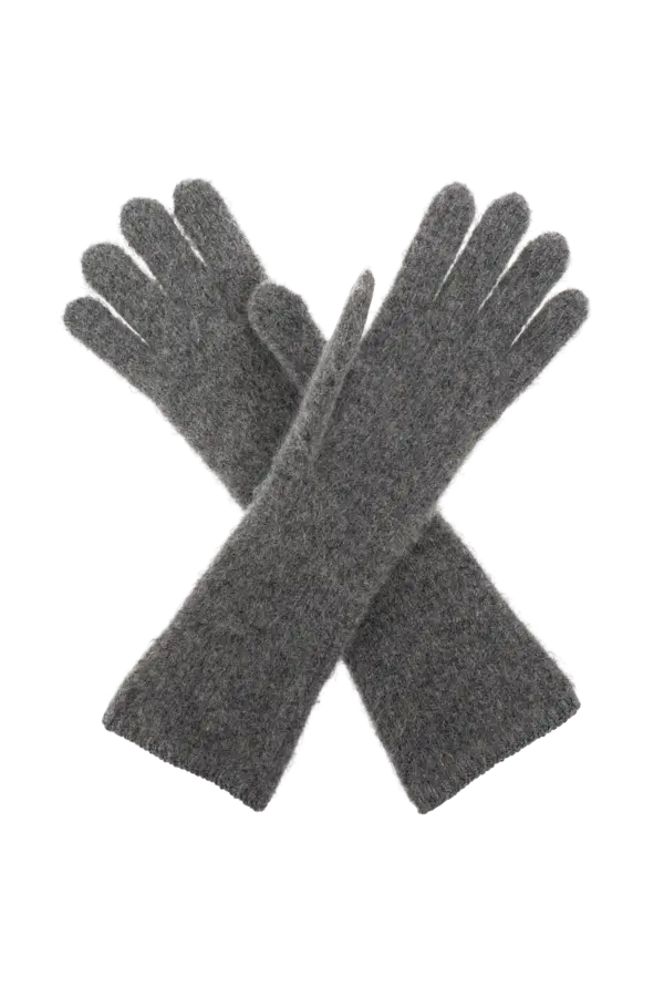 Jacquemus Wool Gloves - Grey