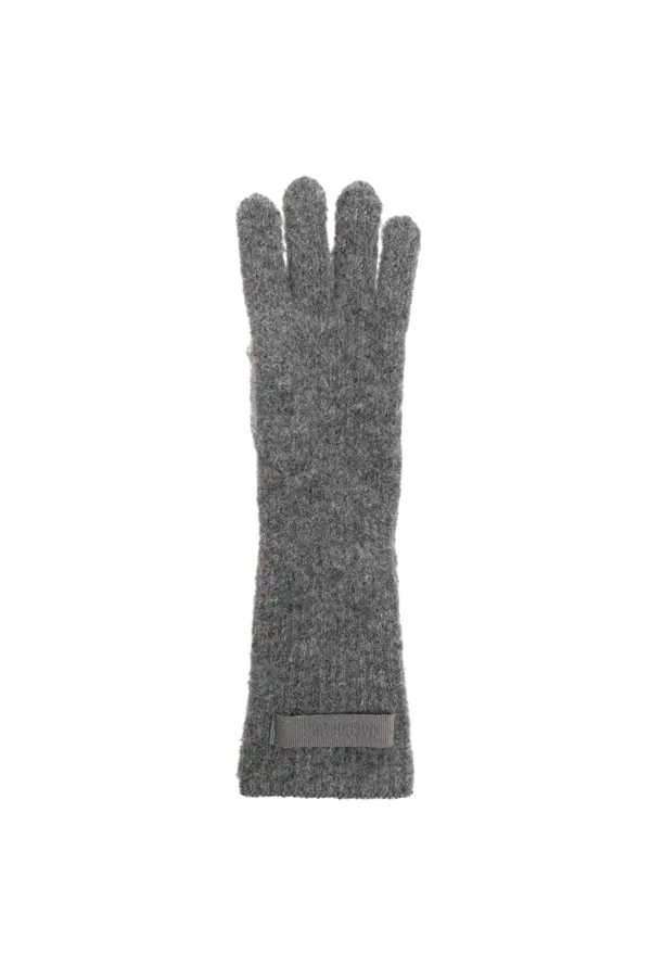 Jacquemus Wool Gloves - Grey