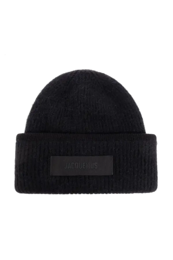 Jacquemus Wool Beanie - Black