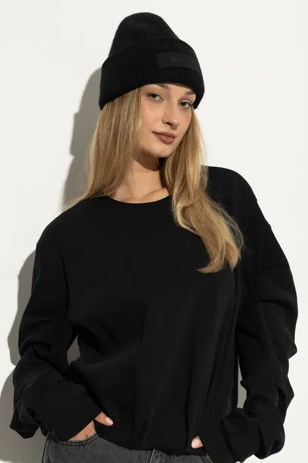 Jacquemus Wool Beanie - Black