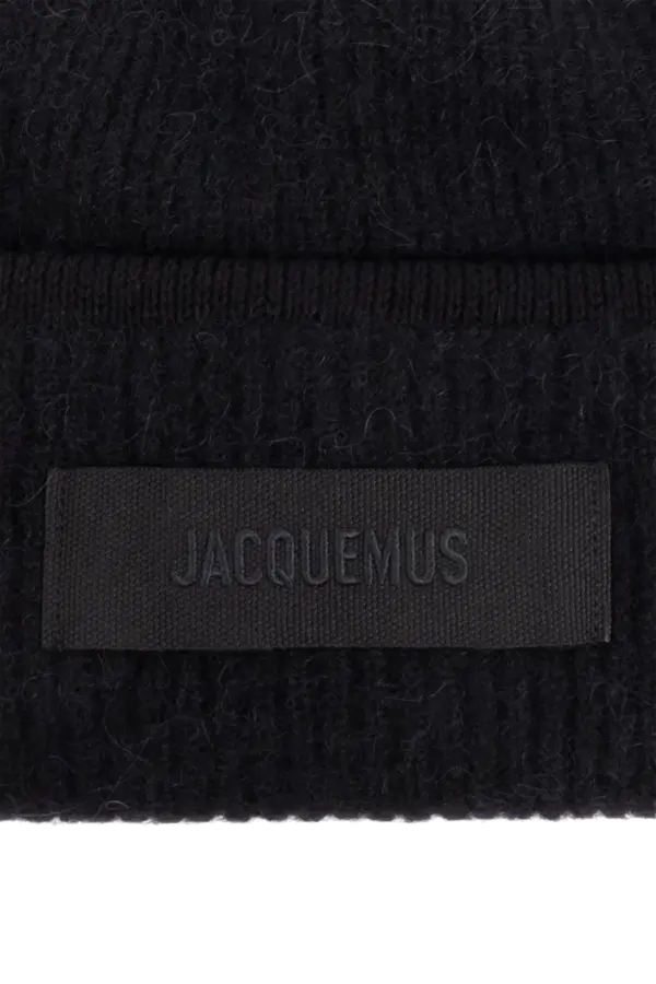Jacquemus Wool Beanie - Black