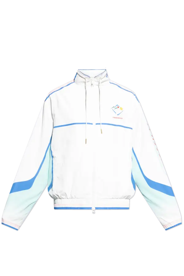 Casablanca Lightweight Logo Jacket - White
