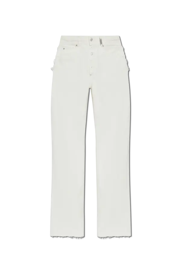 Alexander McQueen Vintage Effect Jeans